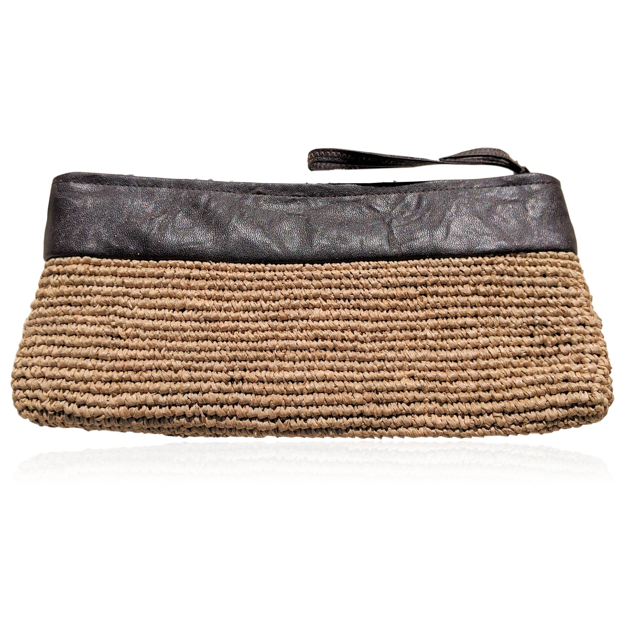 Raffia Wristlet Clutch Bags | Tan Raffia Bag | Resort bags | SOAVA – Soava